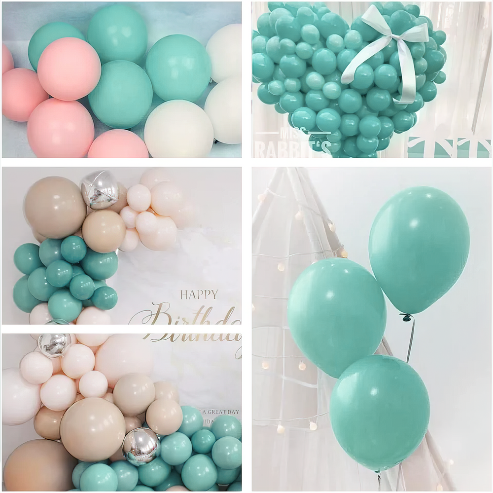 Pastel Mint Green Balloons party decoration-50pcs
