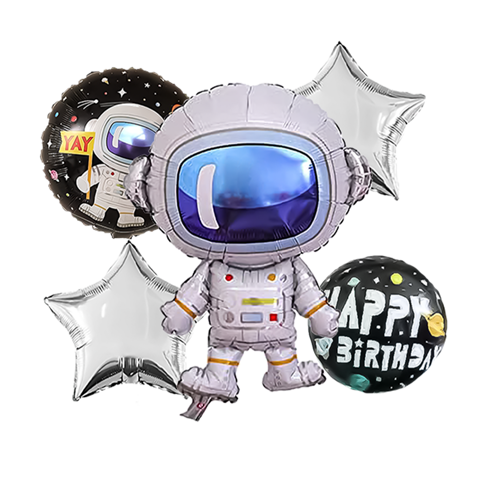 Astronaut Foil Balloons party decoration for kids