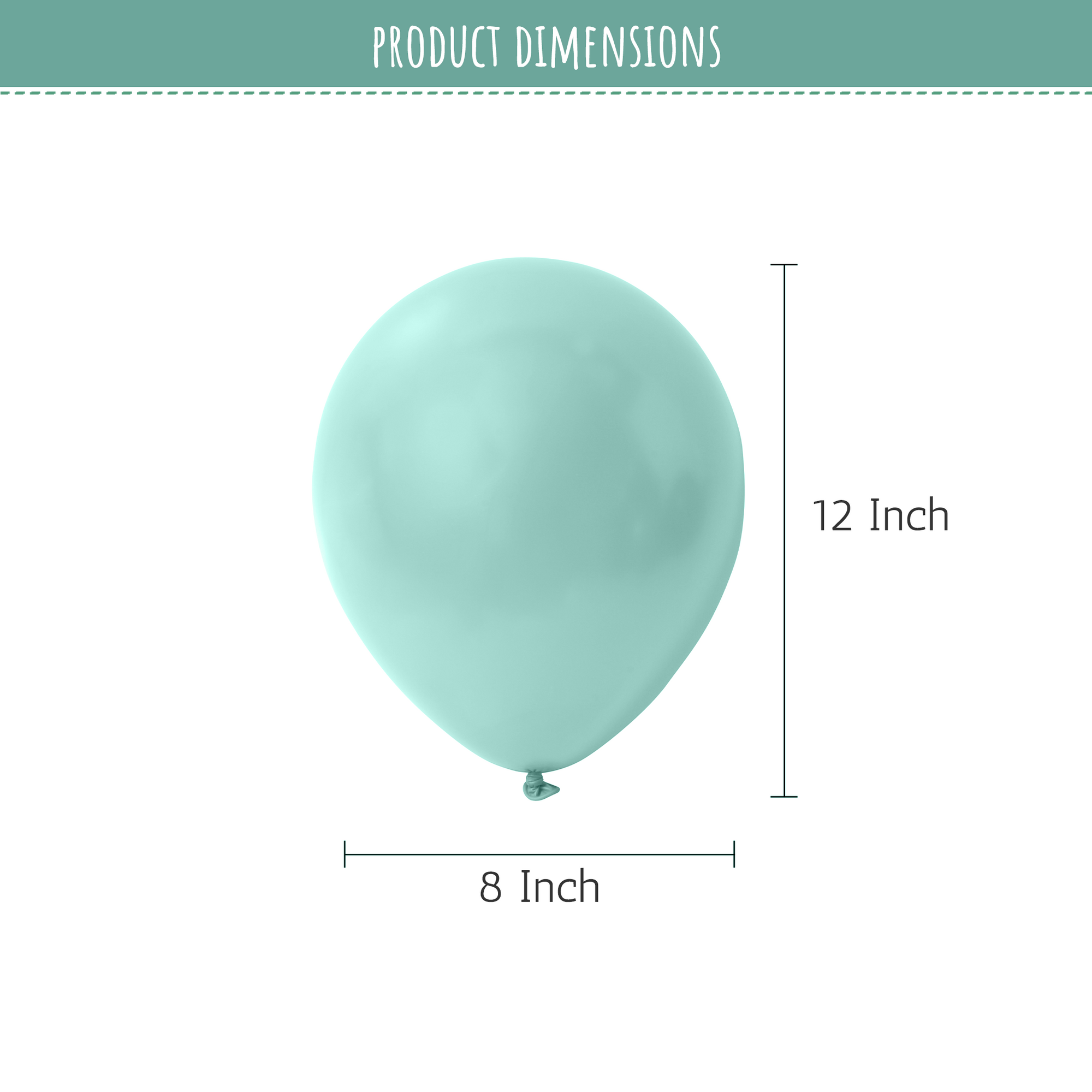Pastel Mint Green Balloons party decoration-50pcs