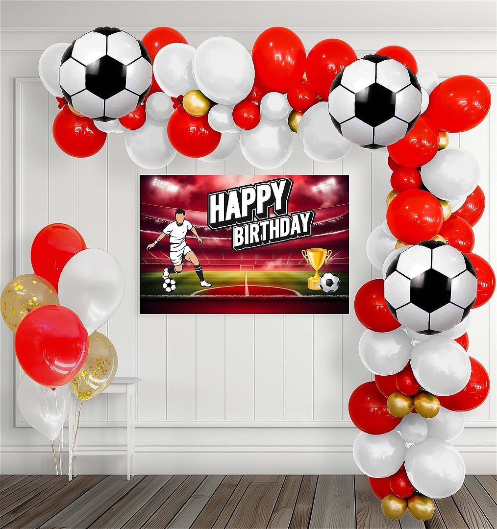 All-in-One Football DIY Birthday Decorations kit