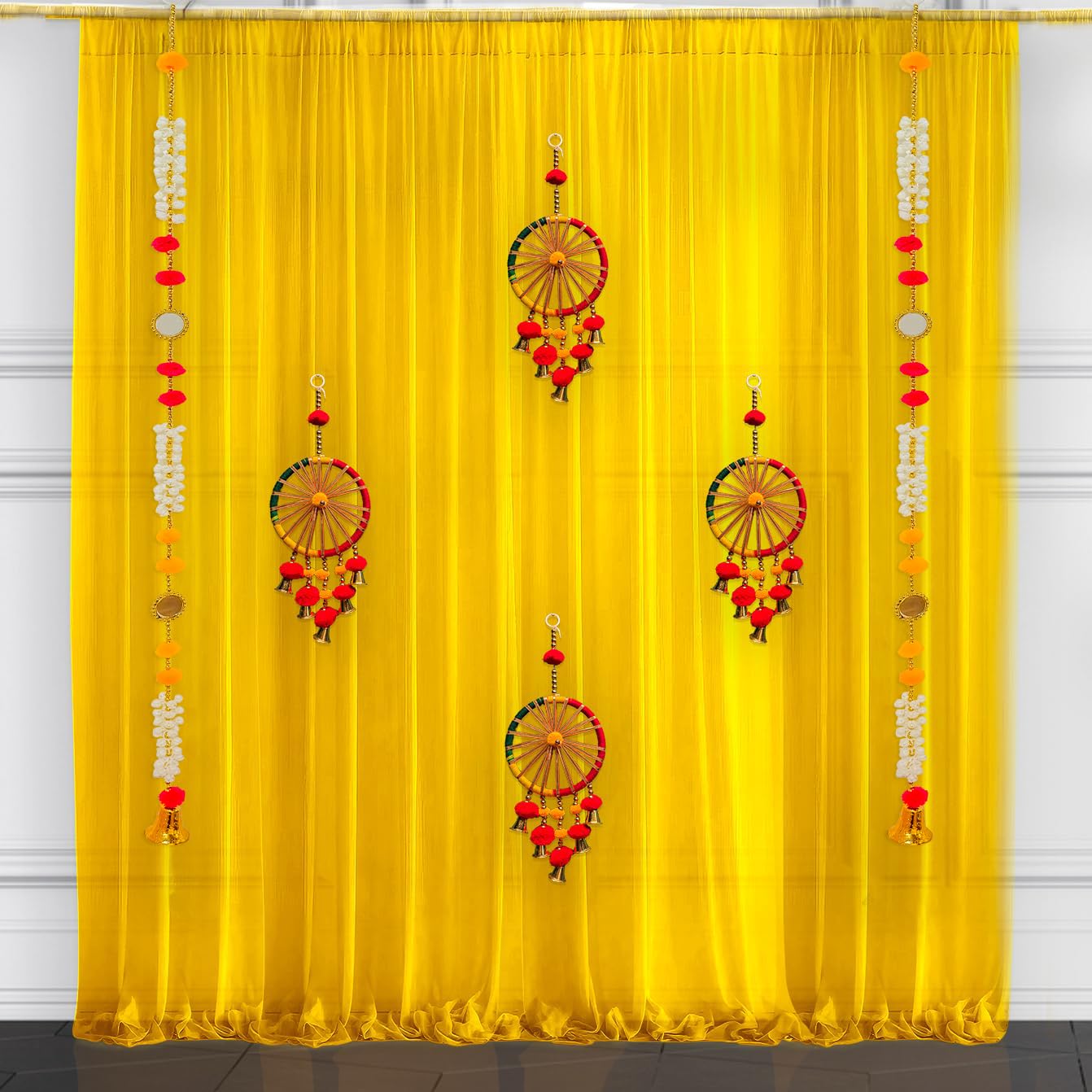Decorate your Haldi with this Backdrop setup