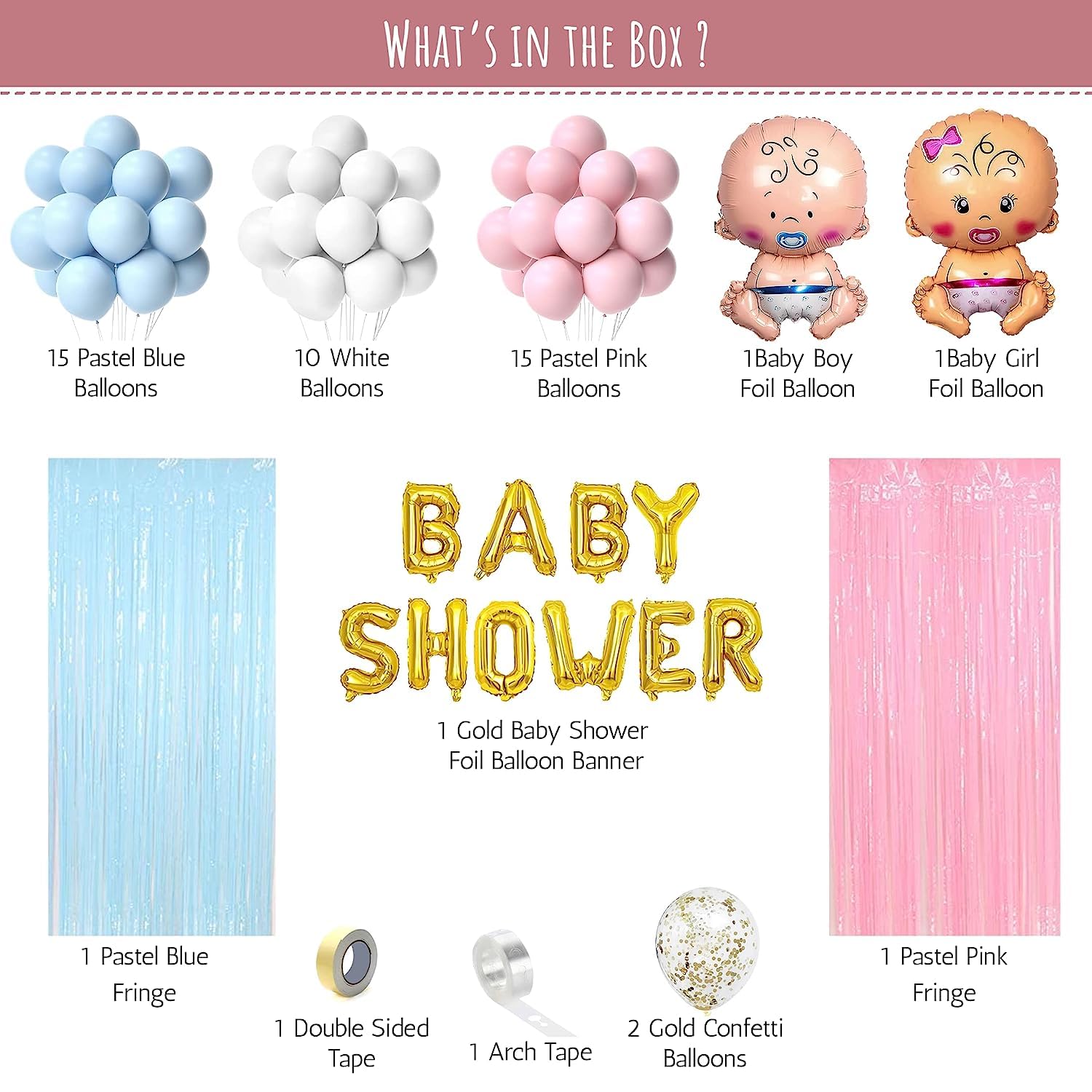 Items for baby shower store