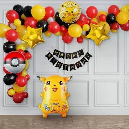Celebrate your kids B'day with Pikachu Theme DIY Kit